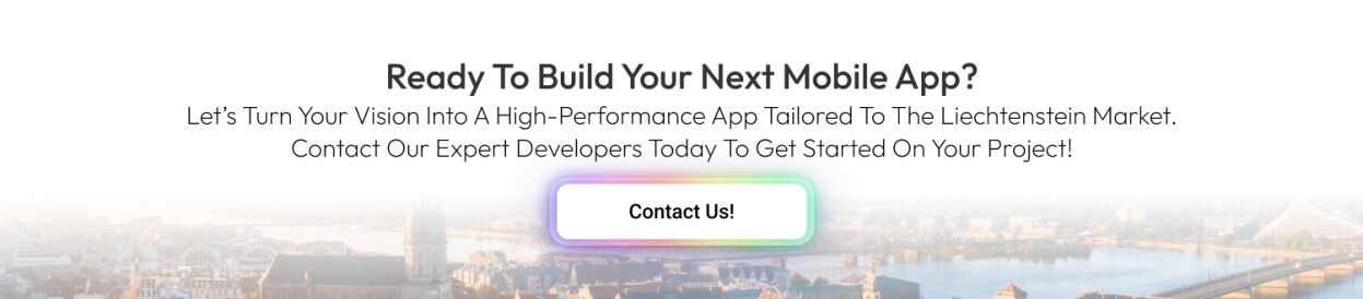 Know Mobile App Development Cost In Liechtenstein 2026